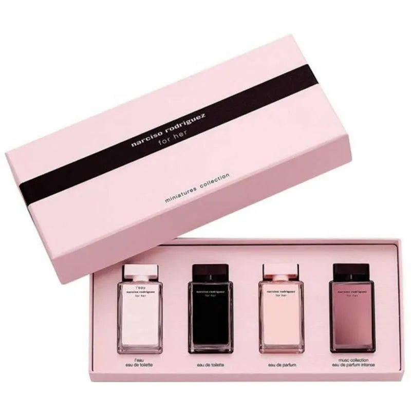Narciso Rodriguez Women Collection 4Pcs Mini Set | V Brand Gallery